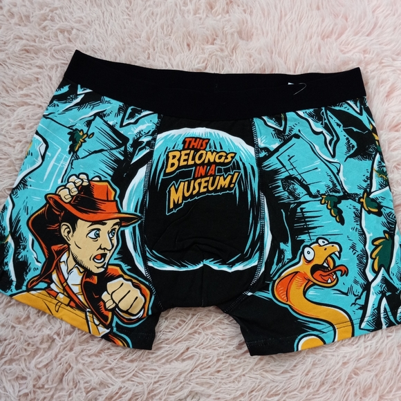 Hot Topic | Underwear & Socks | Nwt Indiana Jones Meme Super Comfy ...